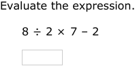 IXL | Evaluate numerical expressions involving integers | 7th grade math