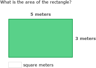 IXL | Find the area of rectangles: side lengths up to 5 units | 3rd ...