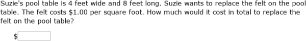 IXL | Area of squares and rectangles: word problems | 5th grade math