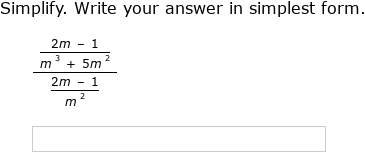 IXL - Simplify complex fractions (Algebra 1 practice)