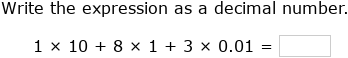 IXL | Convert decimals between standard and expanded form | 5th grade math
