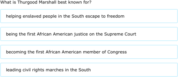 IXL | Thurgood Marshall | 2nd grade social studies