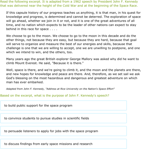IXL | Analyze rhetorical strategies in historical texts: set 2 | 12th ...