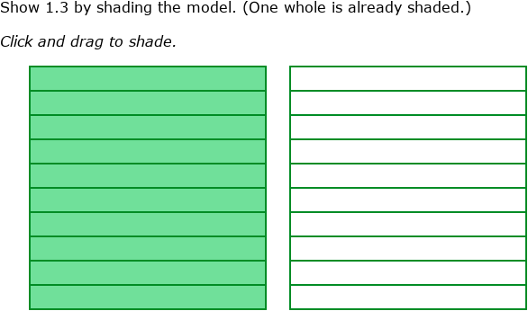 IXL | Model decimals and fractions: tenths | 4th grade math