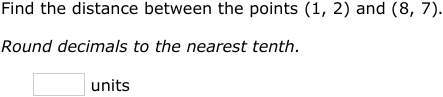 IXL | Find the distance between two points | 8th grade math