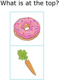 IXL | Top and bottom | Pre-K math