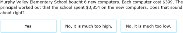IXL | Estimate products word problems: identify reasonable answers ...