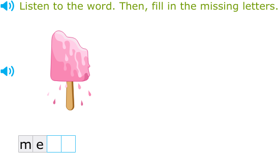 IXL | Fill in the missing consonant blend | 1st grade language arts
