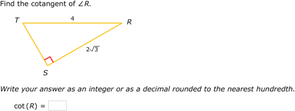 Ixl Trigonometric Ratios Csc Sec And Cot Geometry Practice