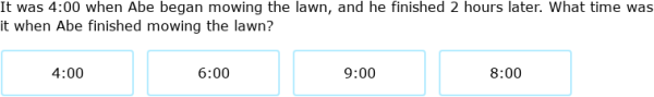 IXL | Elapsed time word problems: find the end time | 2nd grade math