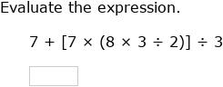 IXL | Evaluate numerical expressions with parentheses and brackets ...