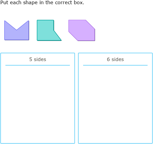 IXL | Sort two-dimensional shapes | 2nd grade math