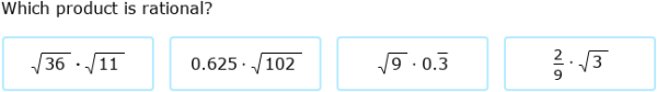 IXL - Checkpoint: Rational and irrational numbers (Algebra 1 practice)
