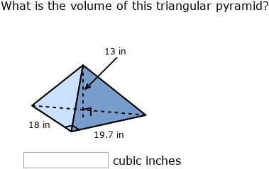IXL - Volume of prisms and pyramids (Geometry practice)