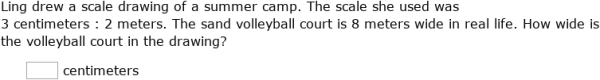 IXL - Scale drawings: word problems (Algebra 2 practice)