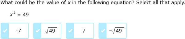 IXL | Checkpoint: Square and cube roots | 8th grade math