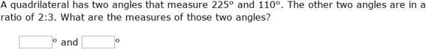 IXL | Find missing angles in quadrilaterals II | 8th grade math