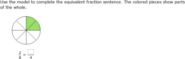 IXL Find Equivalent Fractions Using Area Models 4th Grade Math
