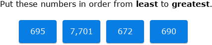 IXL | Order numbers up to 10,000 | 3rd grade math