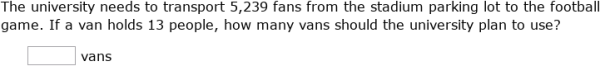 IXL | Divide 4-digit numbers by 2-digit numbers: word problems | 5th ...