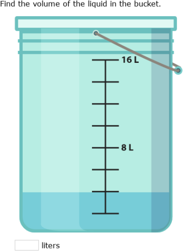 IXL | Measure liquid volumes in liters | 2nd grade math