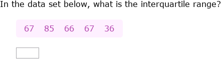 IXL | Calculate interquartile range | 6th grade math