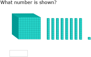 IXL | Place value models up to 1,200: find the number | 2nd grade math