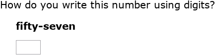IXL | Writing numbers in words - convert words to digits | 1st grade math