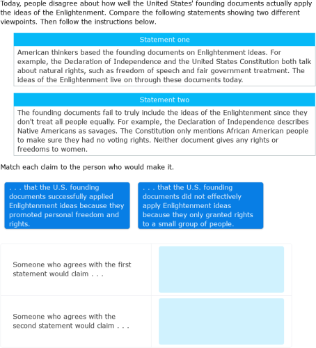 IXL | The Enlightenment: origins and natural rights | 8th grade social ...