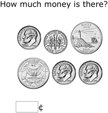 IXL - Count money - up to $1 (2nd grade math practice)