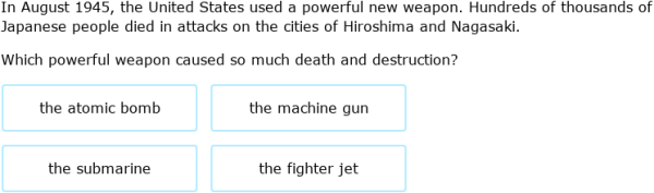 IXL | World War II: global events | 4th grade social studies