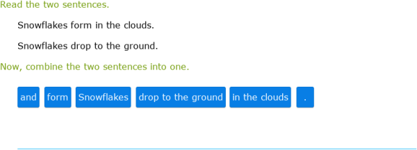 IXL | Combine sentences: subjects and predicates | 4th grade language arts