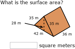 IXL | Surface area of prisms and pyramids | 7th grade math