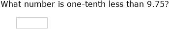 IXL | One-tenth or one-hundredth more or less | 5th grade math