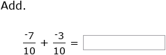 IXL | Add and subtract positive and negative fractions | 7th grade math