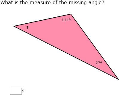 IXL | Find missing angles in triangles | 8th grade math