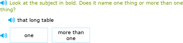 IXL | One or more than one | Kindergarten language arts