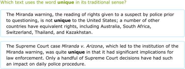 IXL | Explore words with new or contested usages | 11th grade language arts