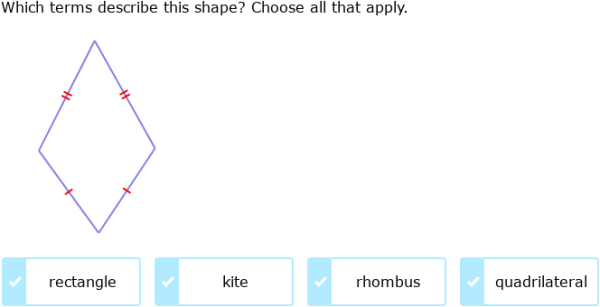 IXL | Classify quadrilaterals I | 7th grade math
