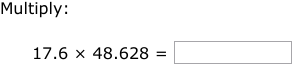 IXL | Multiply decimals | 6th grade math