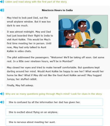 IXL Read Along With Realistic Fiction 2nd Grade Language Arts