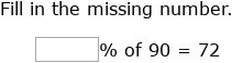 IXL | Find the percent or the whole | 6th grade math