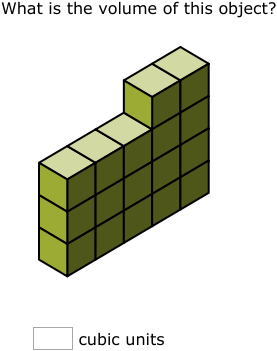 IXL | Volume of irregular figures made of unit cubes | 5th grade math