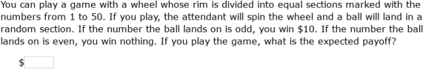 IXL - Expected value (Geometry practice)