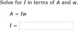 IXL | Rearrange multi-variable equations | 7th grade math
