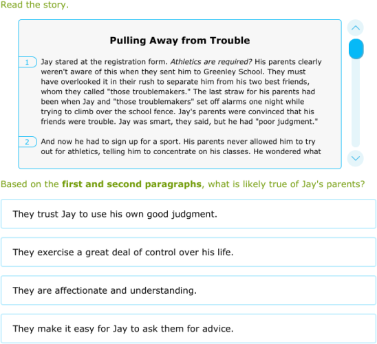 IXL | Analyze short stories: set 2 | 9th grade language arts