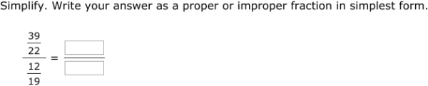 IXL - Simplify complex fractions (Algebra 1 practice)