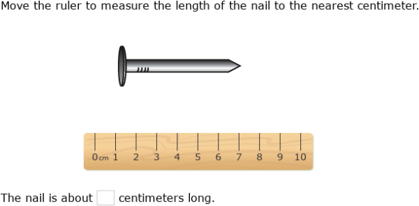 IXL | Measure using a centimeter ruler | 3rd grade math