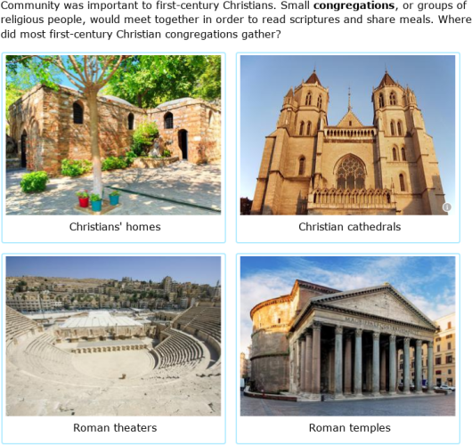 IXL | Origins of Christianity | 8th grade social studies