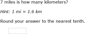 IXL | Convert between customary and metric systems | 7th grade math